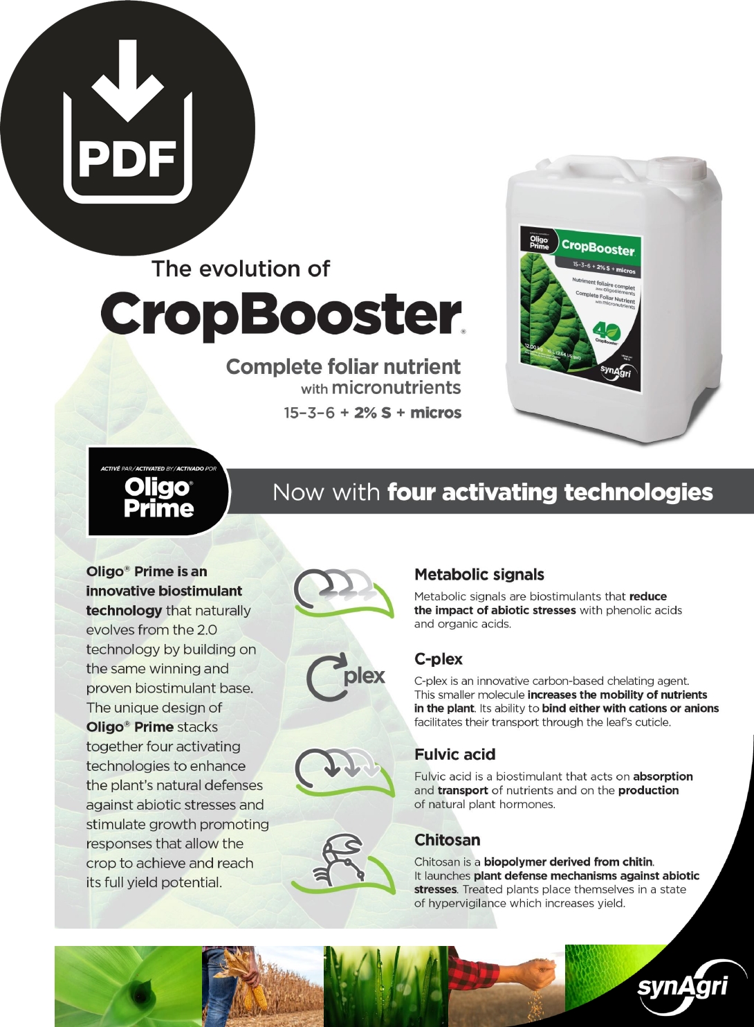 Biostimulant – CropBooster Oligo Prime – To Help Crops to Recover from ...